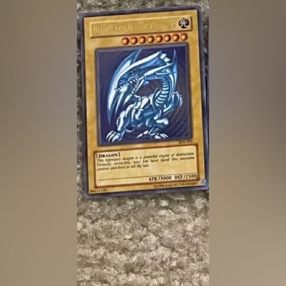 Toys | Blue Dragon Yu Gi Oh Card | Poshmark